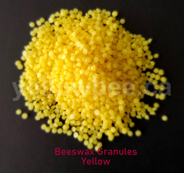 Beeswax Granules - Yellow – YellowBee Packaging and Supplies Inc